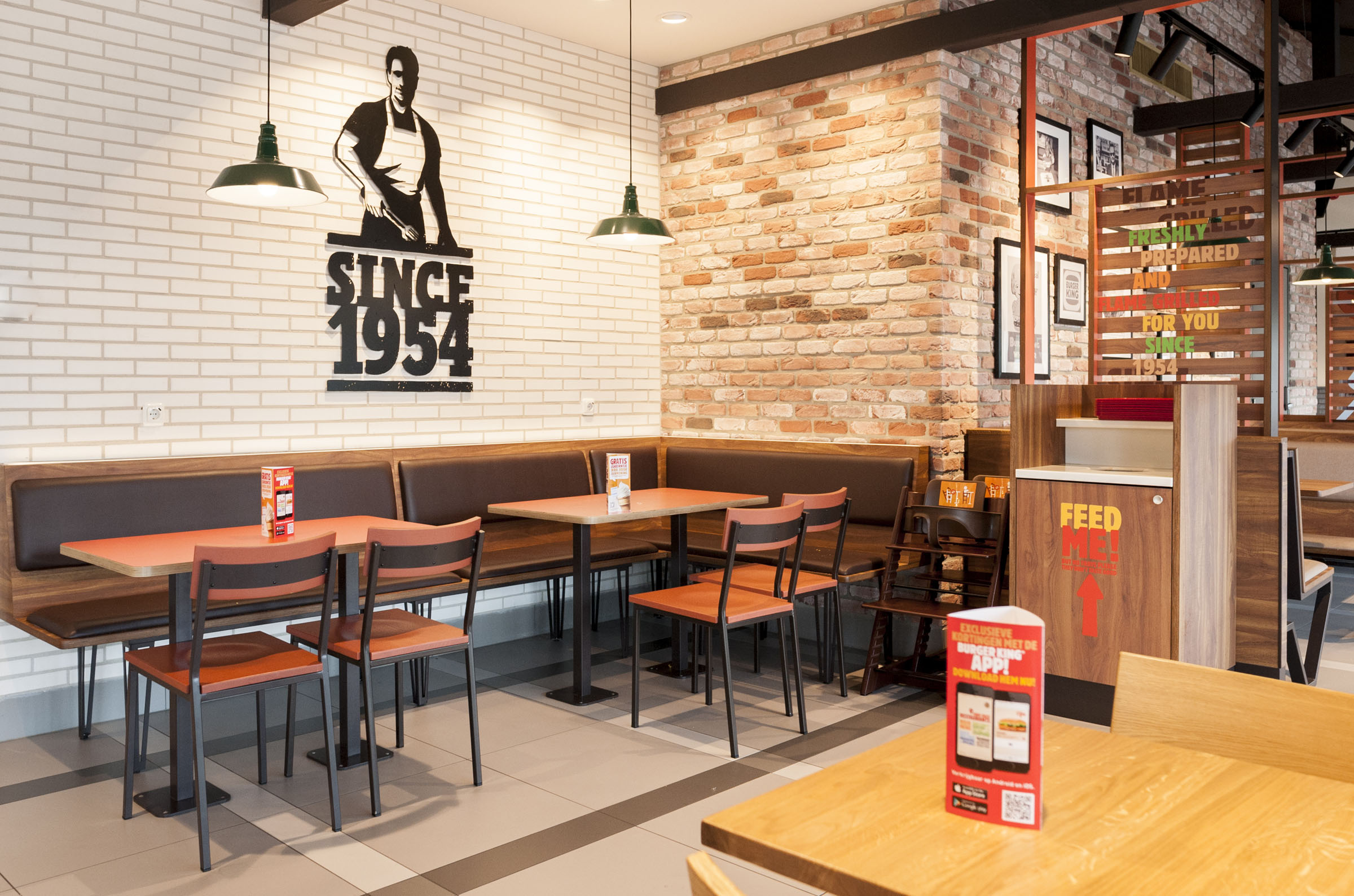 Burger King Interior Design